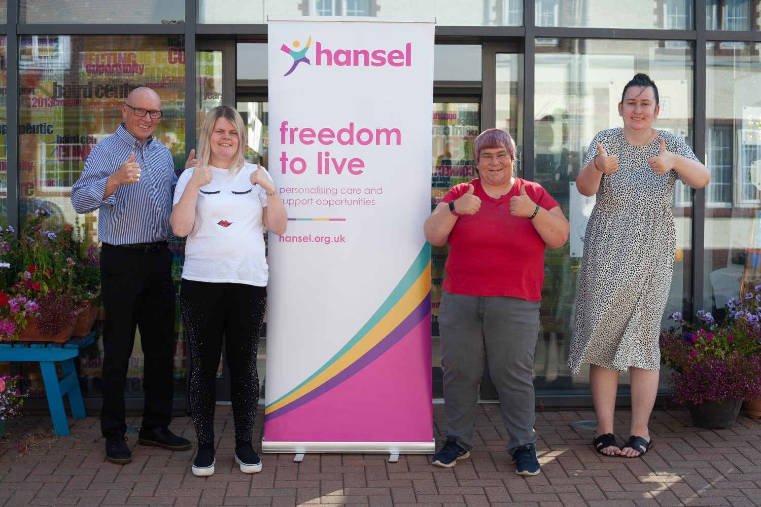 Assisting people with additional support needs - Hansel